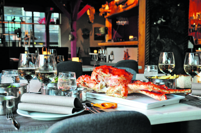 Kuningasravun ympärivuotinen sesonki löytyy Levin King Crab Housesta ...
