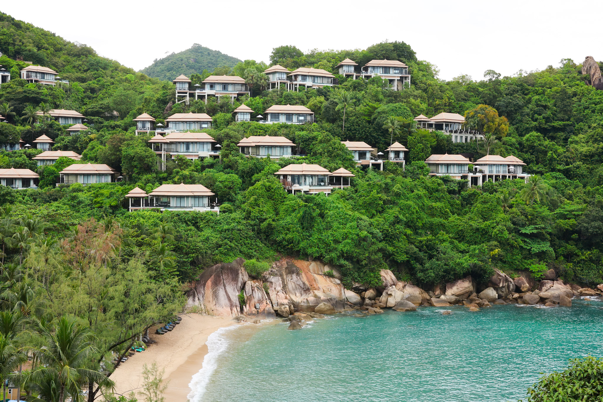 Banyan Tree Koh Samui. Yksityisten villojen rauha ja Thaimaan ...
